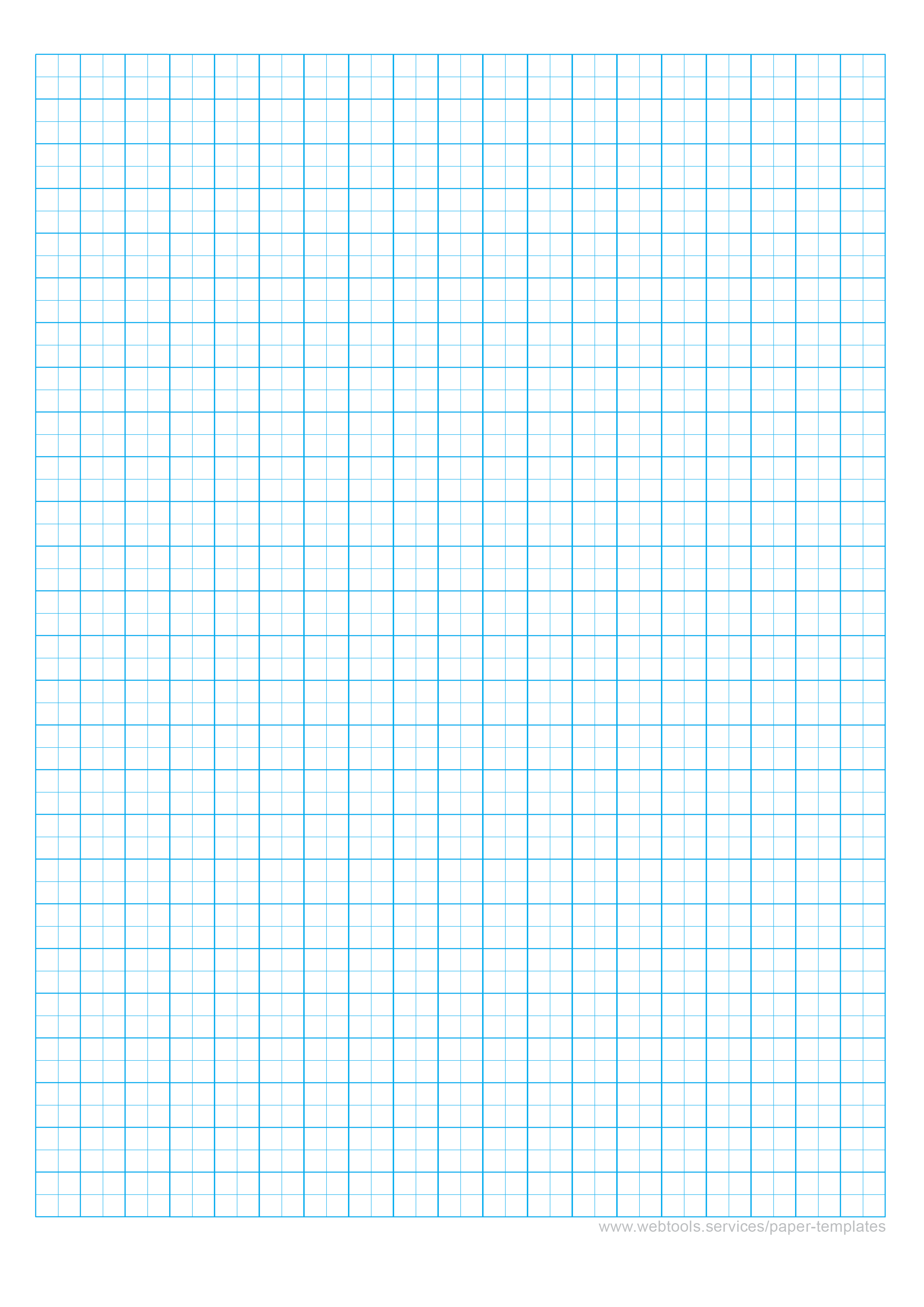 Webtools Quad Ruled Paper